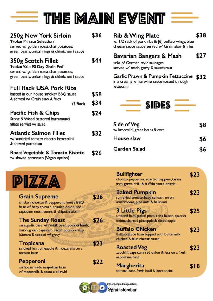 All Day Menu | Grain Store Newcastle | The Grain Store Newcastle